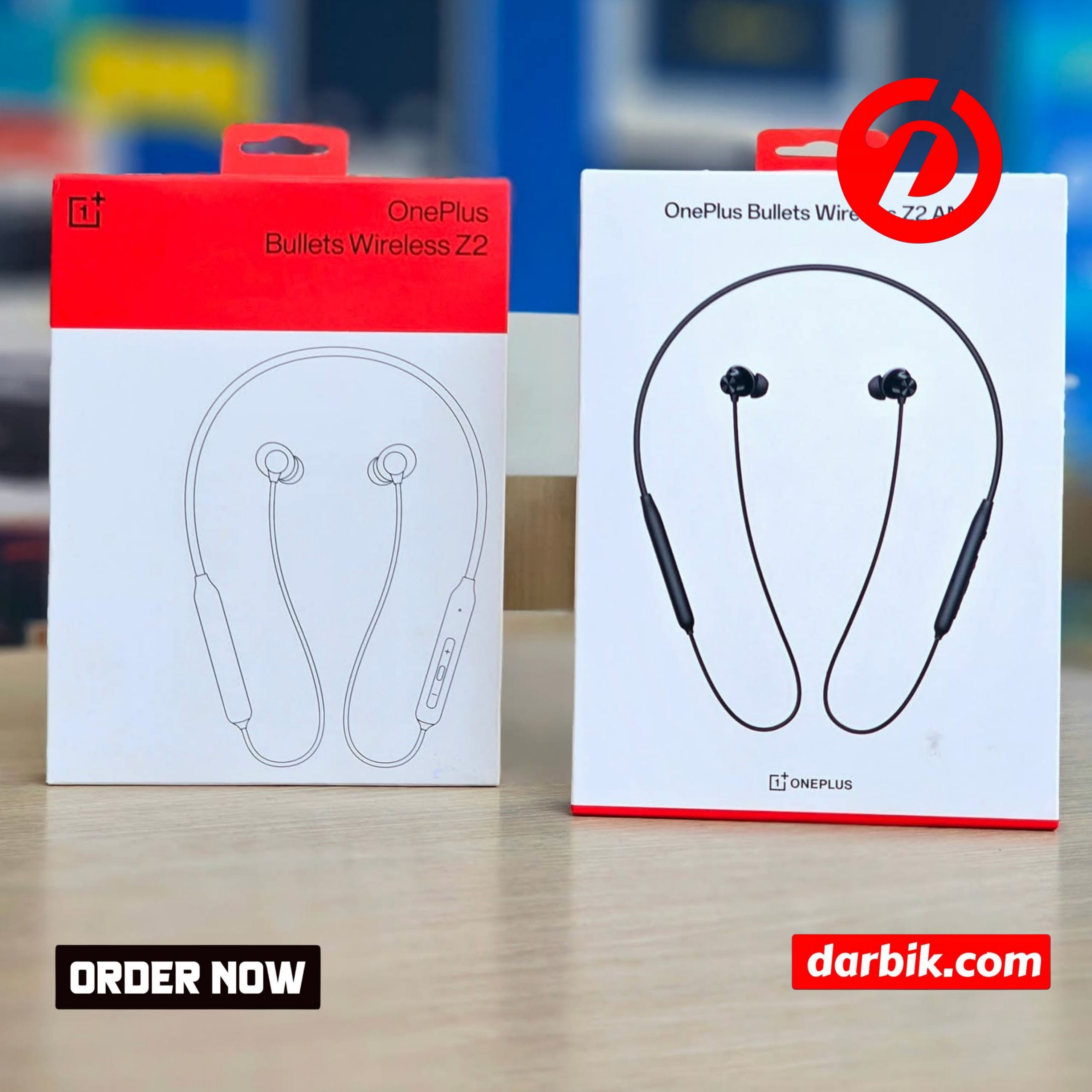 OnePlus Bullets Wireless Z2 Bluetooth Neckband Earphone - Darbik