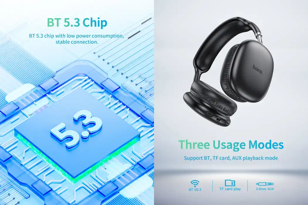 HOCO W35 Air Wireless Headphone - Darbik